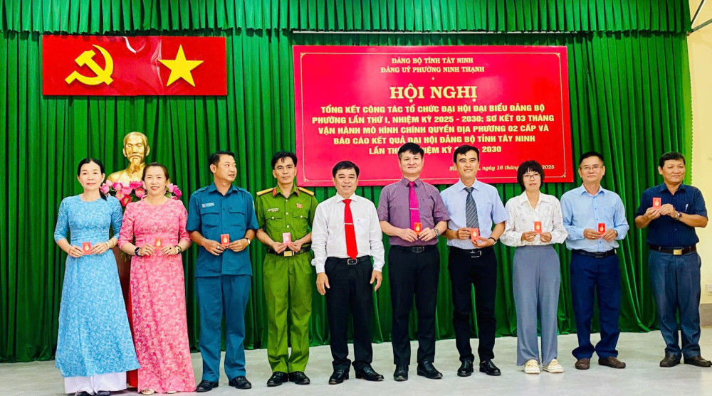 Phường Ninh Thạnh: Vận hành hiệu quả bộ máy, hướng tới xây dựng phường thông minh, hiện đại